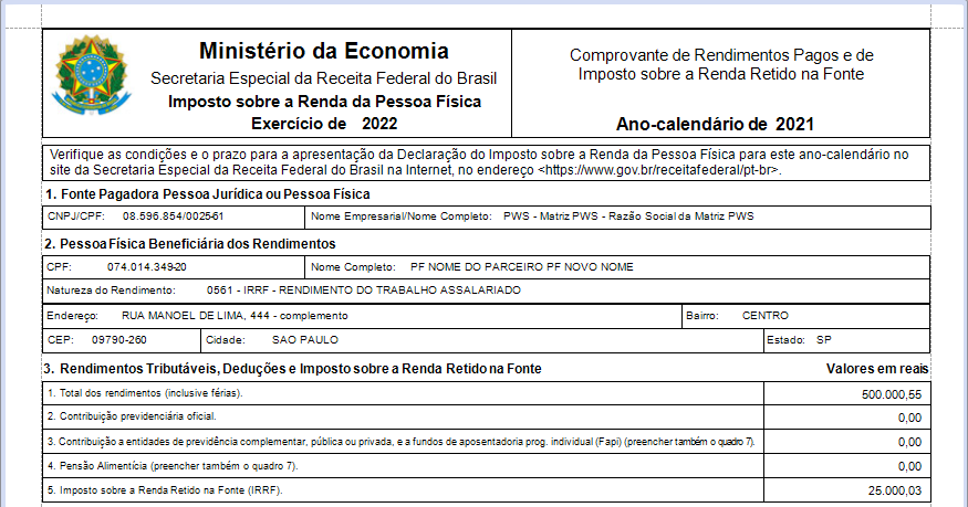 Visualização da Nota 14320