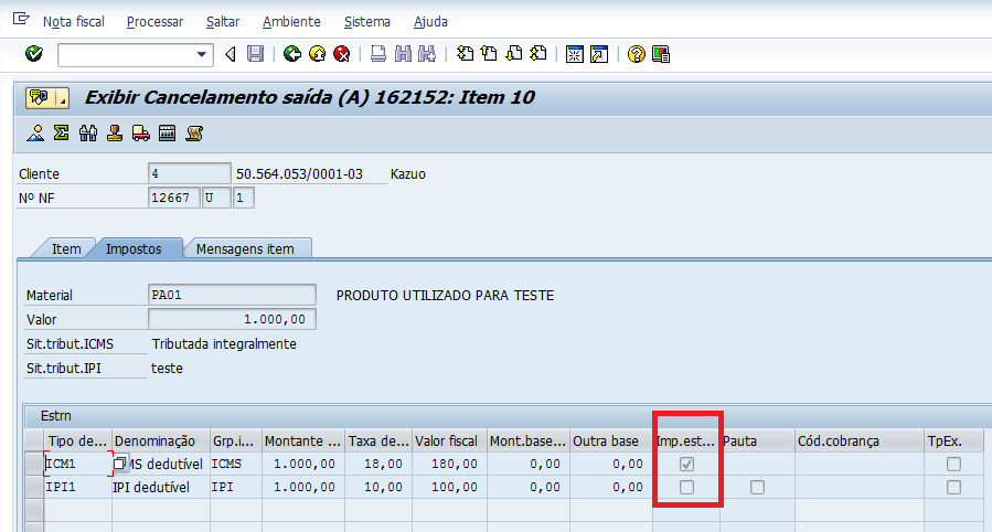 Visualização da Nota 8959